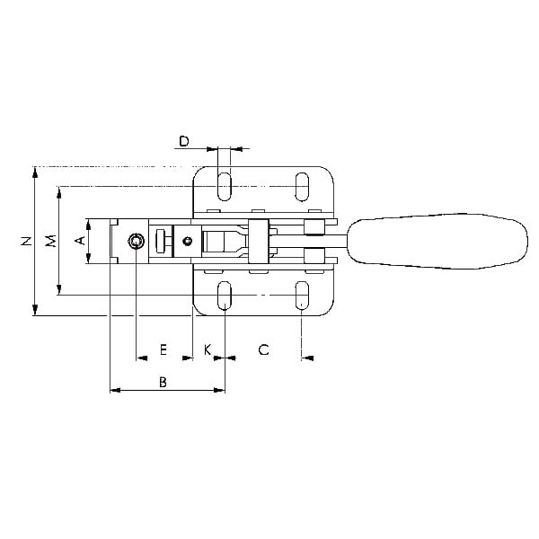 Combination Clamp | Ergonomic Handle & Hardened Bushings No. 6860 ...